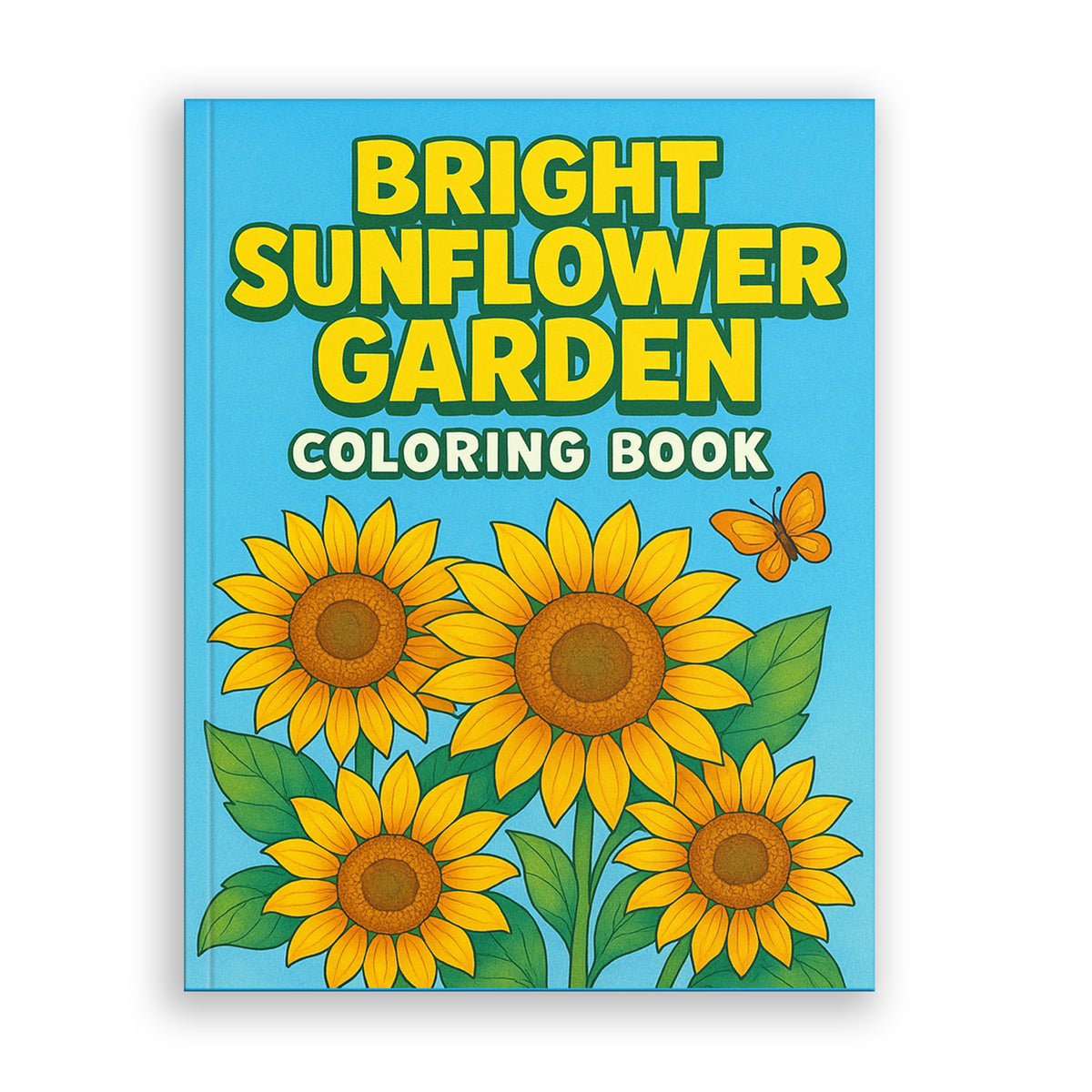 Bright Sunflower Garden Coloring Pages – 48 Cheerful Designs for Adult ...